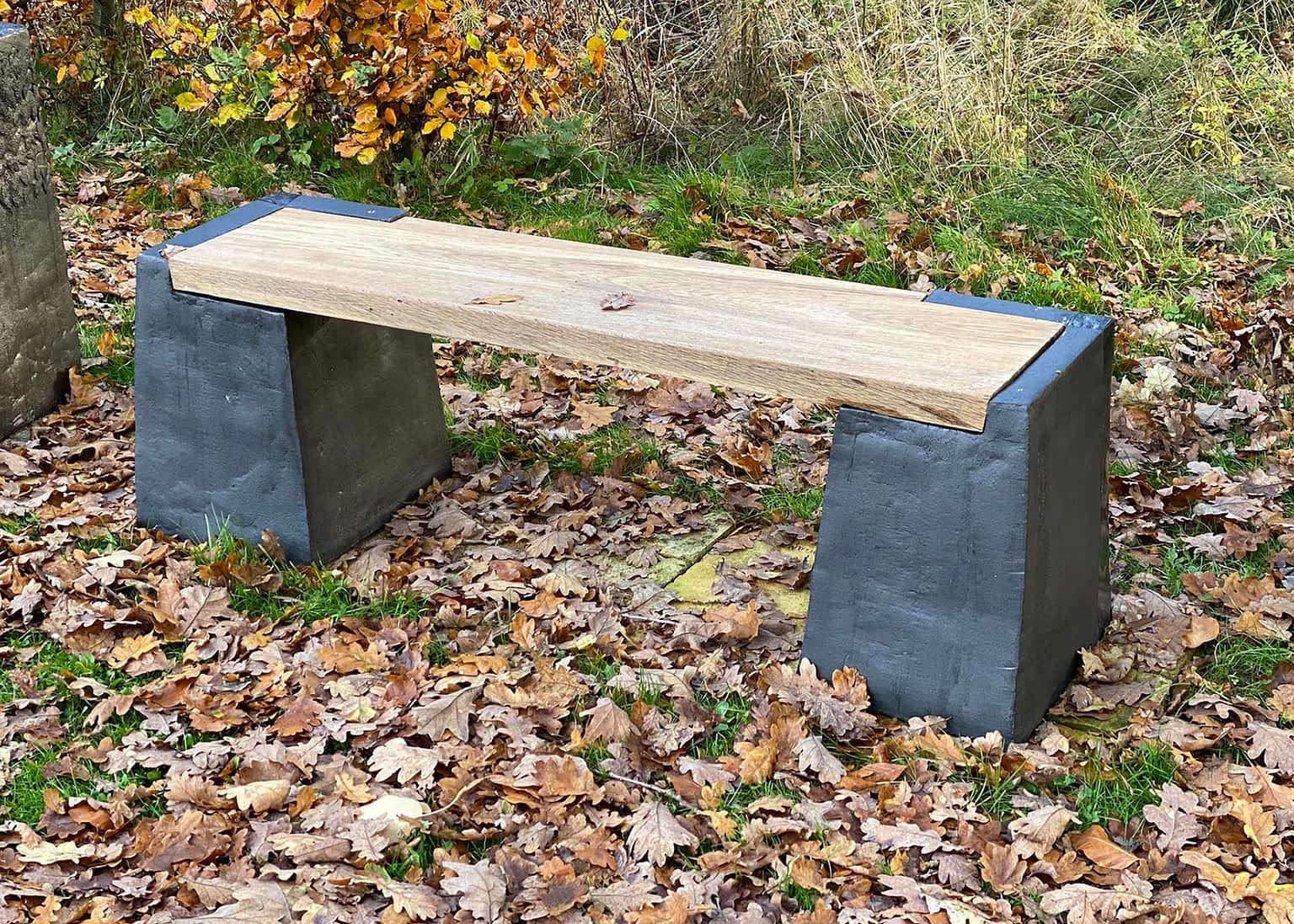 Sculpture benches stoneware high temperature clay ceramic garden art